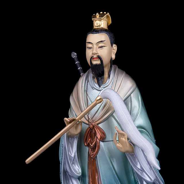 Lv Dongbin Lv Zu statue Miaodao Tianzun Chunyang Patriarch Eight ...