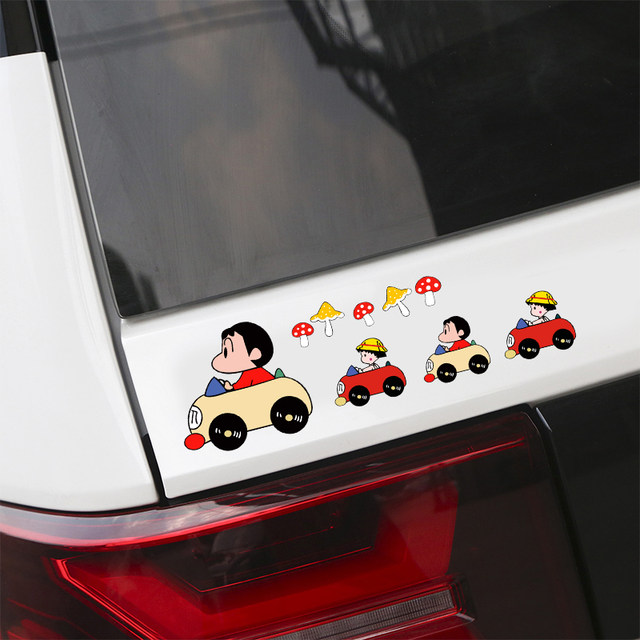 Crayon Shin -new driving electric motorcycle motorcycle sticker car ...