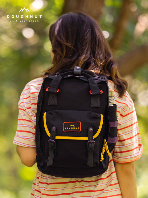 Doughnut donut outdoor bare bag male and female student schoolbag ...