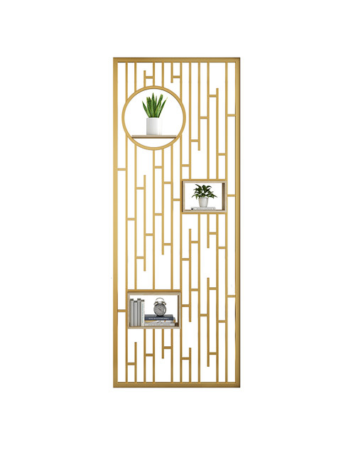 Nordic metal screen partition living room light luxury iron grille ...