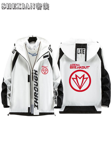 Dark Zone Game Breakout Merchandise White Wolf Squad Badge Anime Style ...