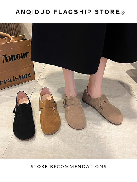 Berken shoes female flat single shoes 2024 new spring and summer ...