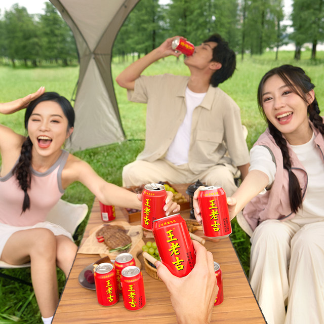 Wanglaoji herbal tea 310ml 24 cans/12 cans full box Guangdong summer ...