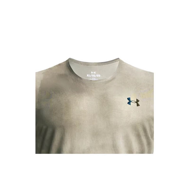 Under Armor AU men's short-sleeved autumn new trendy versatile ...