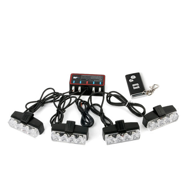 Car LED car explosion lights super bright strong light mid -net ...