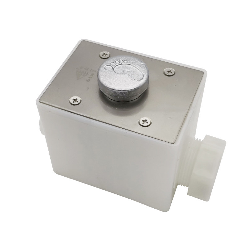 Six-in-one PPR Hot Melt Concealed Hydraulic Foot Pedal Flush Valve