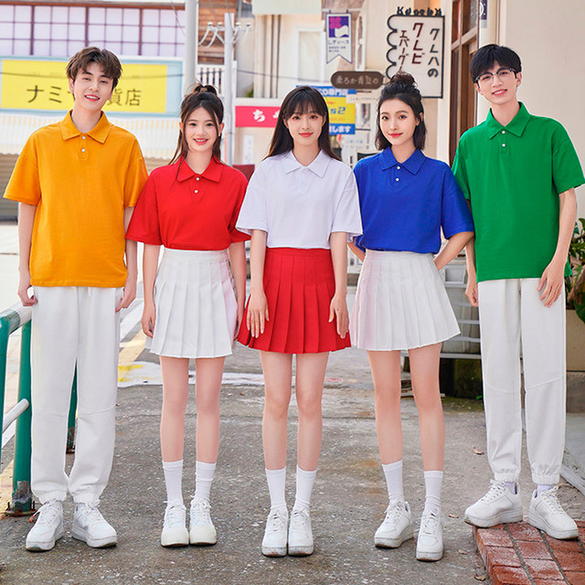 Couple Dress Summer Dress Lel Polo Shirt Short-sleeved T-Shirt Women's ...