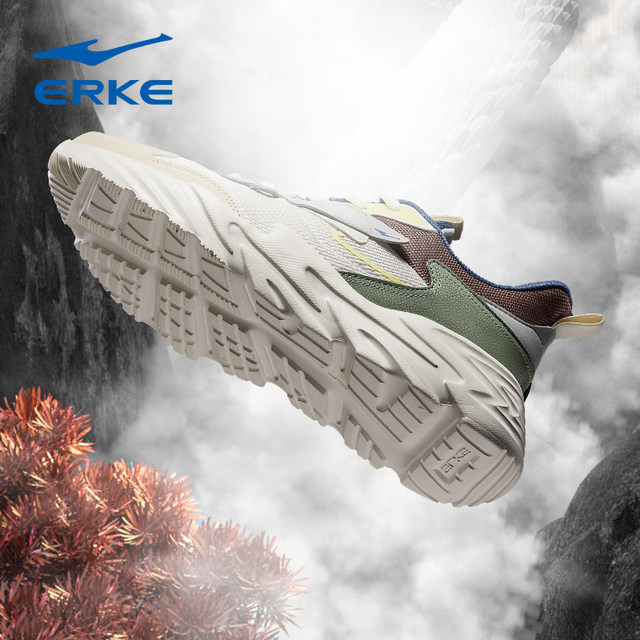 Teng She Hongxing Erke Men's Shoes Autumn New Mesh Sports Shoes Trendy ...