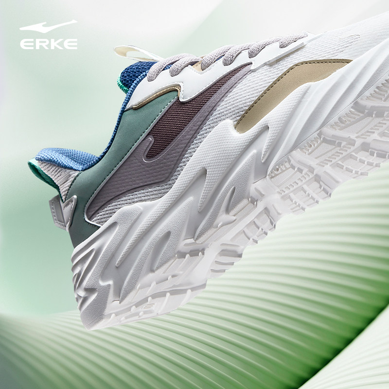 Teng She Hongxing Erke Men's Shoes Autumn New Mesh Sports Shoes Trendy ...