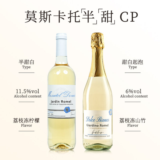 Jiu Xin Pai Mangosteen Ice Lychee Romil Moscato Semi-Sweet White Wine ...