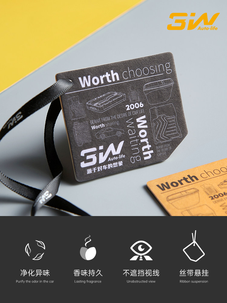 3W Car Fragrance Tablets - Long-Lasting Odor Eliminator