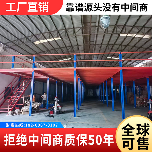 Customized Mezzanine Platform Construction for Warehouses, Factories ...