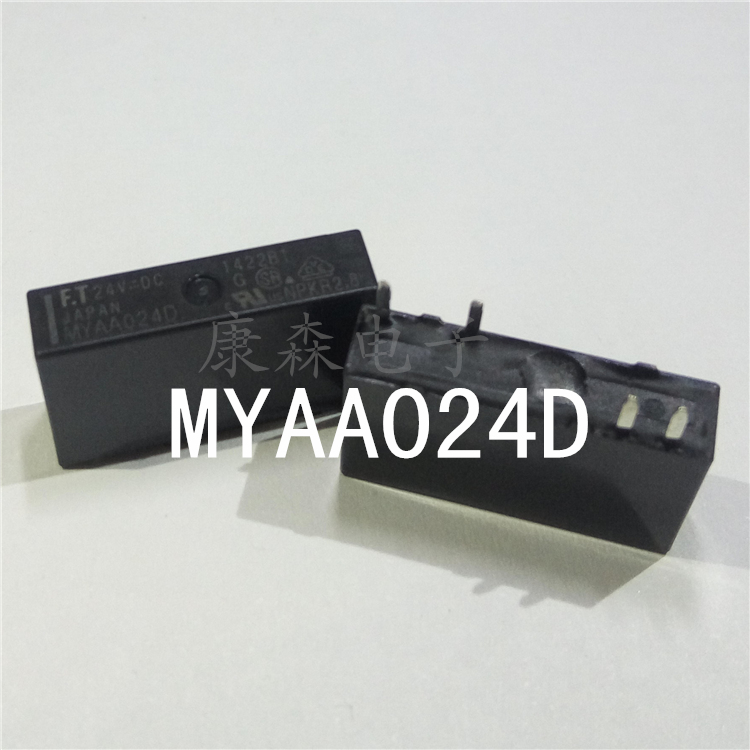 Japan F.T Fuji MYAA024D often opens 4 -foot 5A small Xinjie Mitsubishi PLC control relay 24VDC