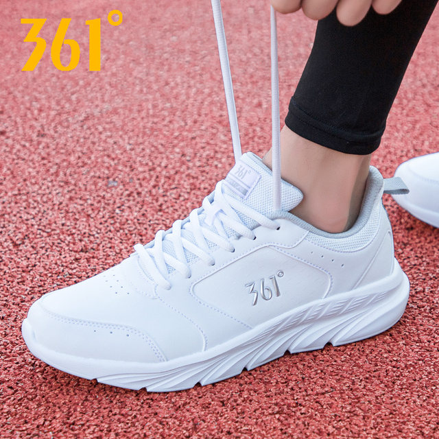 361 Men's Shoes Sports Shoes Men's New Winter Men's Leather Waterproof ...