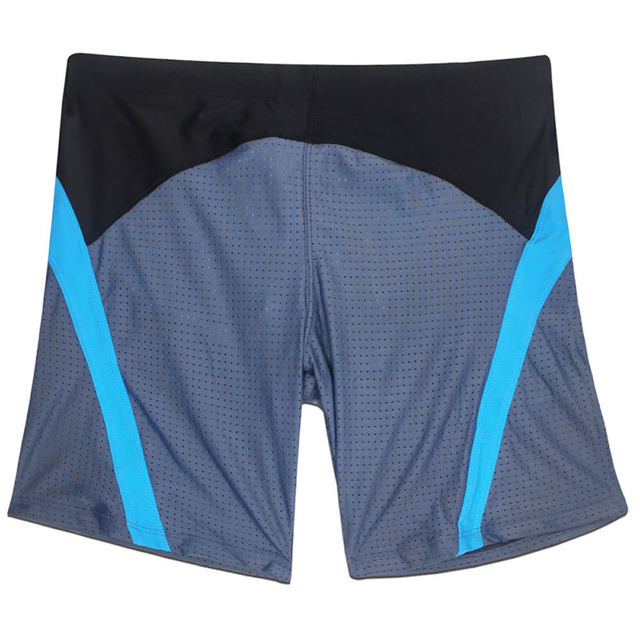 New European and American men's quarter -long swimming trunks with ...