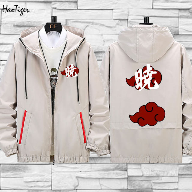 Animation peripherals Naruto Akatsuki jackets for men and women trendy ...