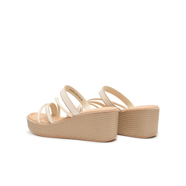 Tianmeiyi flash diamond thin strap thick-soled slippers women's outer ...