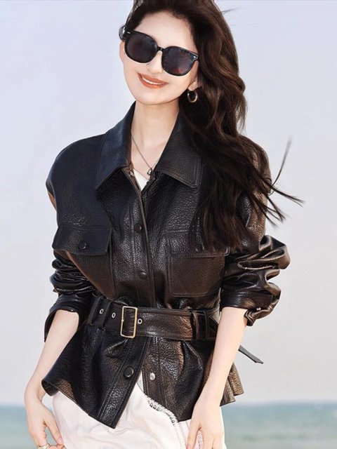 Ingenious Dinghai Needle Leather Jacket 2025 British imported A. Grade ...