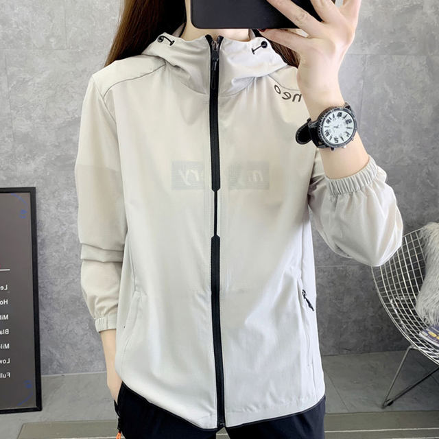 Men and women same style outdoor skin windbreaker summer ultra-thin ...
