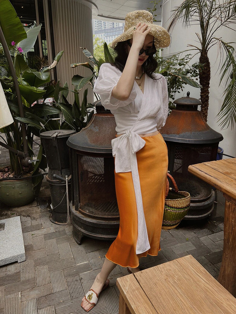 2025 summer new women's clothing, high-end, chic, beautiful and fairy ...