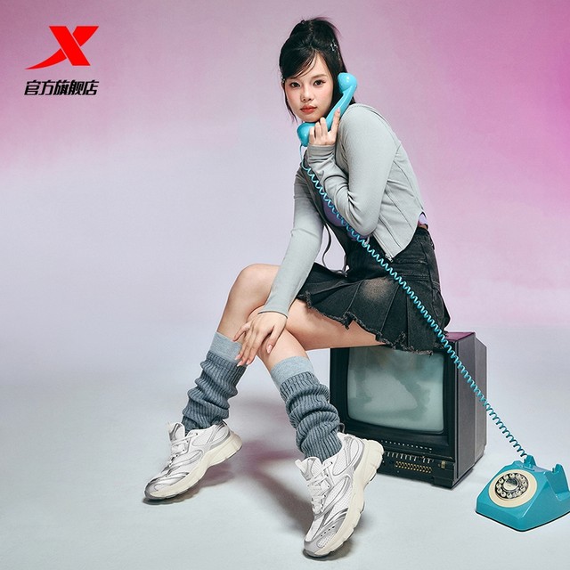 XTL Y2K casual shoes spring and summer couple lightweight heightening millennium retro dad shoes