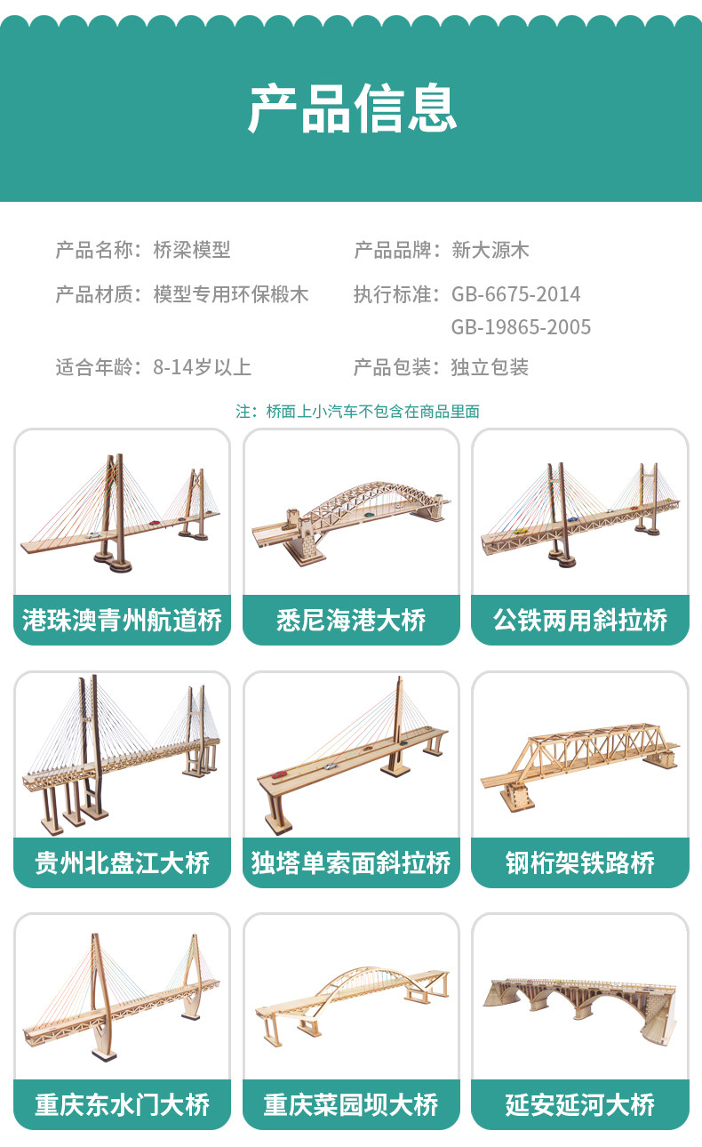 Puzzle model - Hong kong-zhuhai-macao qingzhou channel bridge