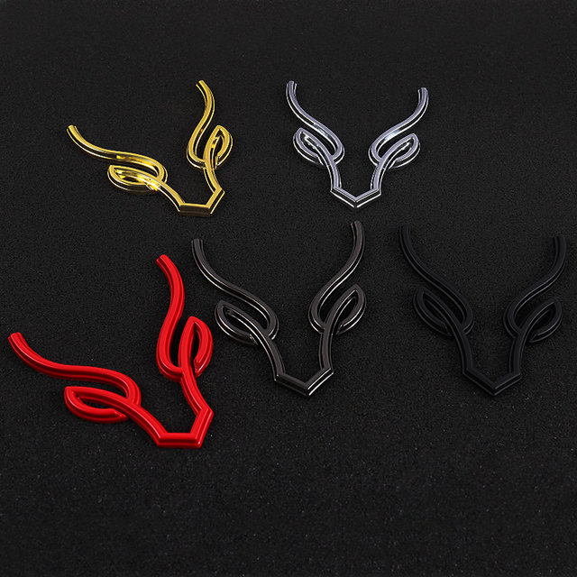 Yilu Ping An car logo personalized 3D three-dimensional car sticker ...