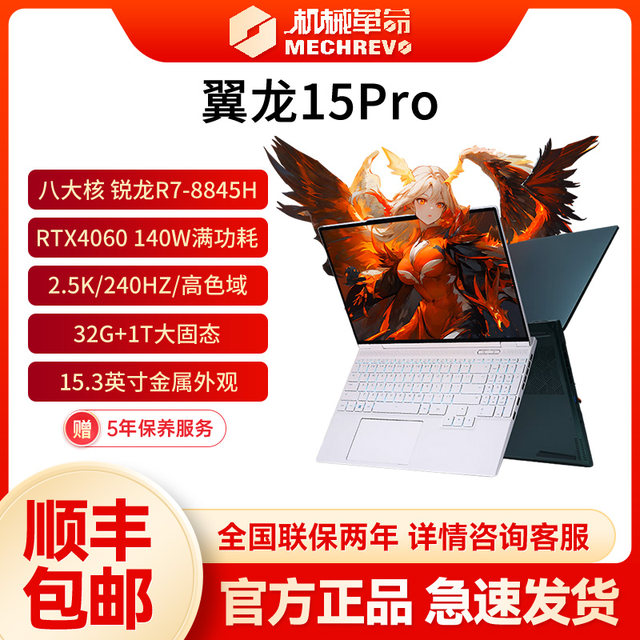 Mechanical Revolution (MECHREVO) Wing Loong 15Pro 15.3-inch high ...