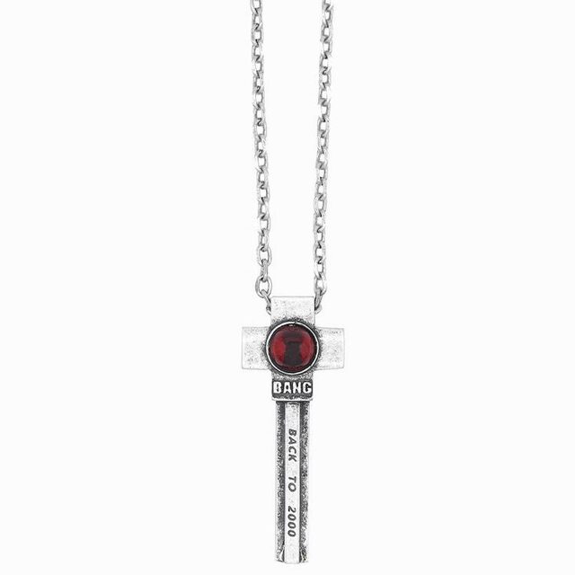 Bang X Keyl Liu Cong returns to the 2000 album cross key necklace retro ...