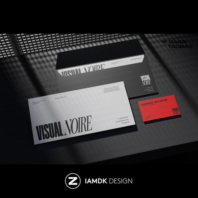 16 Dark Industrial Style Brand VI Design Electronic Equipment Office ...