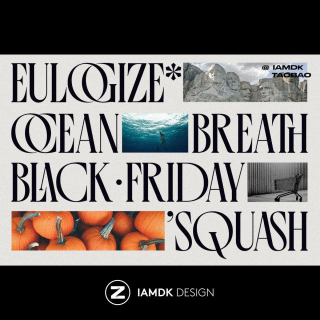 High-end classic elegant British European style magazine poster title ...