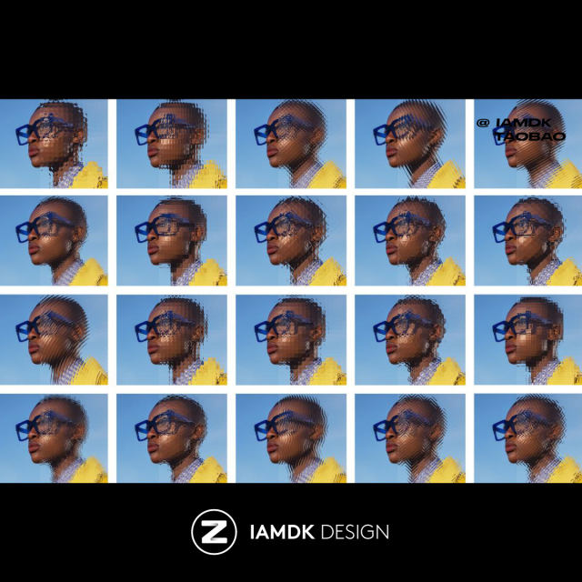 20 advanced visual dislocation impact embossed Changhong frosted glass ...