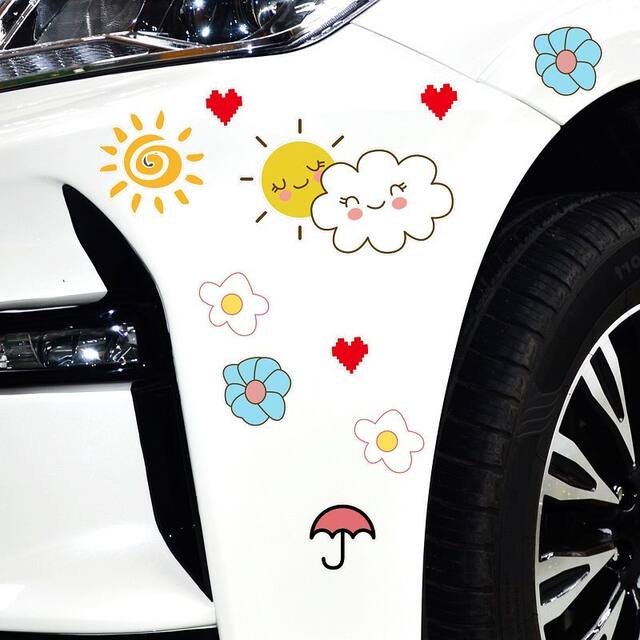 Scratch blocking car sticker car sticker body scratch scratches cover ...