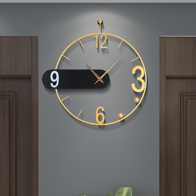 Clocks and clocks for living room, modern, simple and atmospheric ...