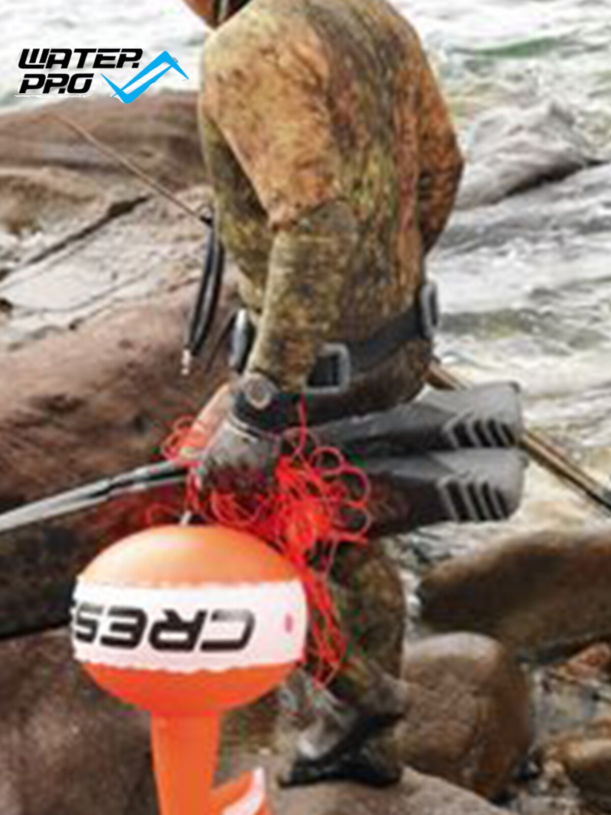 Italy Cressi Competition Inflatable Sea Diving Float Buoy