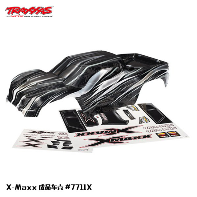Traxxas big x x-maxx finished car shell multi-color #7711x 7711a 7711g ...