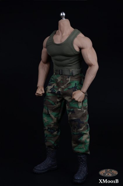 XRF Type XM011/6 Men's Vest Military Pants Suit AT027/M34/35 Muscle ...