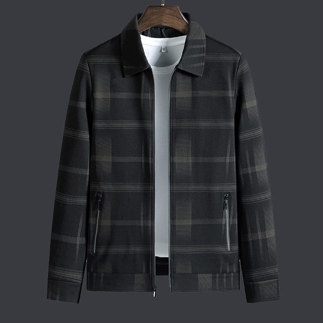 Leading cadre civil servant coat lapel jacket men's spring and autumn ...