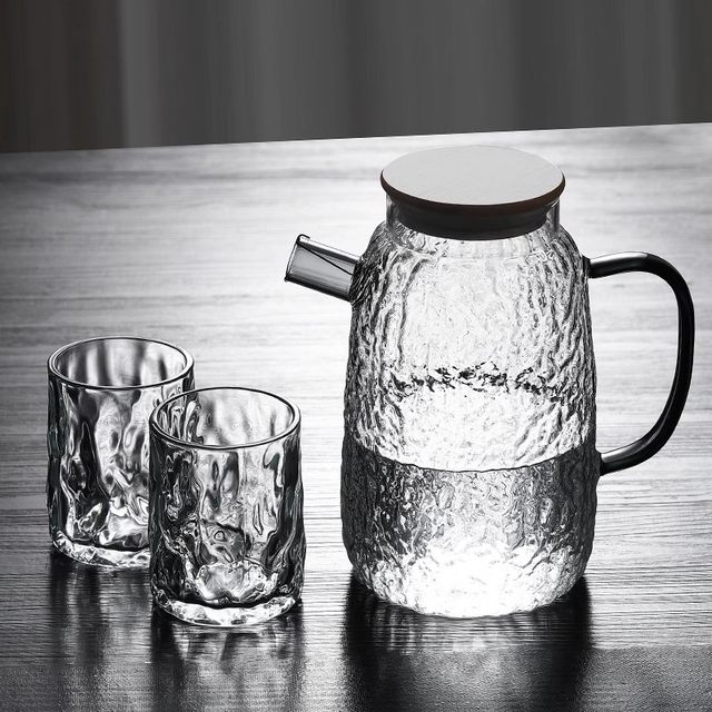 Glass cold water kettle large capacity 2025 new cold water kettle high ...