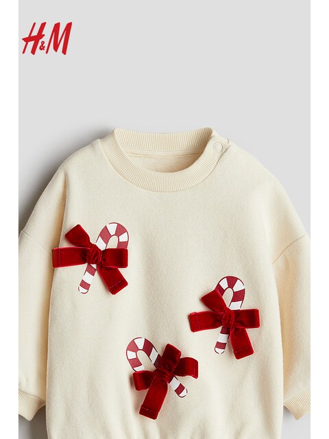 HM children's clothing baby girl sweatshirt spring plus velvet children ...