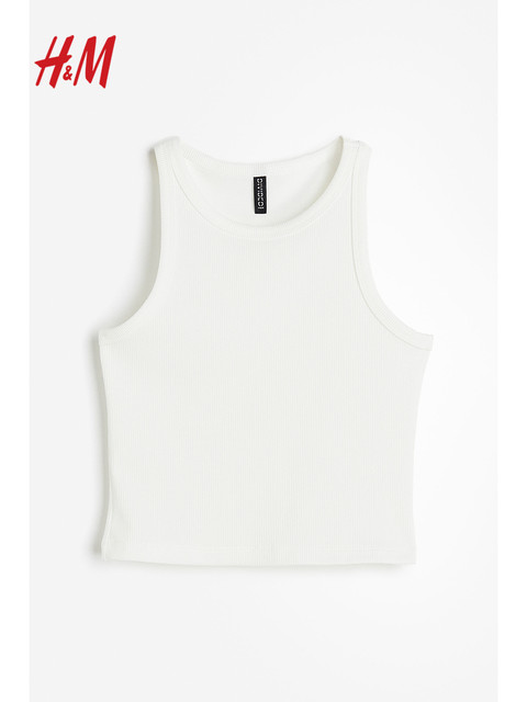 HM women's vest in summer narrow edge slim ribbed comfortable inner top ...