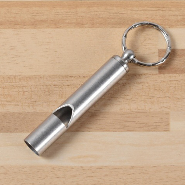 304 stainless steel single hole whistle high loudness lifesaving ...