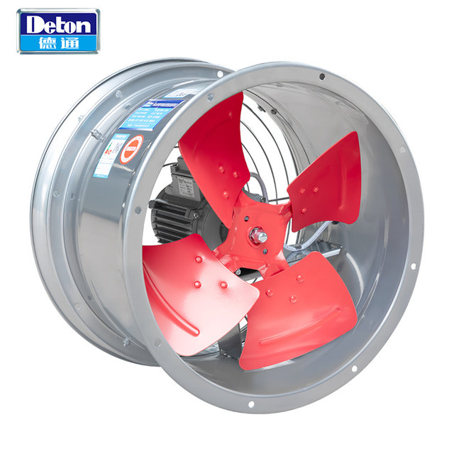 Detton Detong fan industry low noise pipeline axis flow fan high-power ...