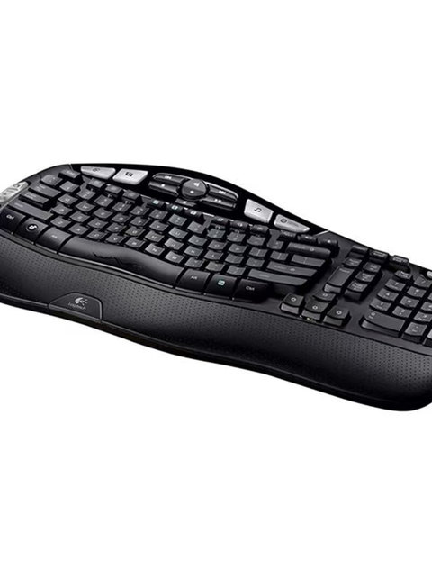 Logitech/Logitech K350/WAVE ergonomic Plaid USB film wireless office ...