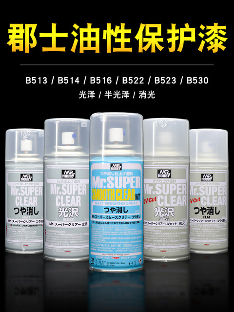 Gunshi oil-based matt paint Gundam military model figure protective ...