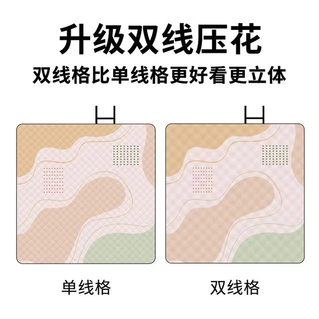 Aluminum foil bottom ultrasonic paddy pad thickened tent floor camping ...