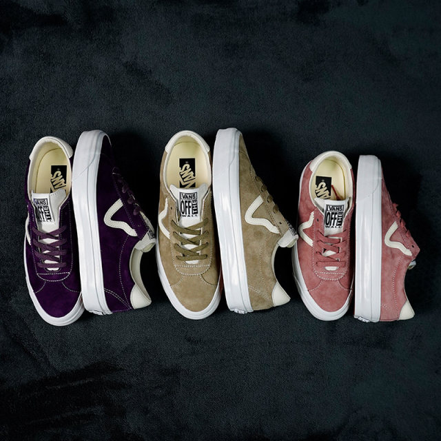 VanspremiMSPORT73LX pork suede board shoes men and women shoes students ...