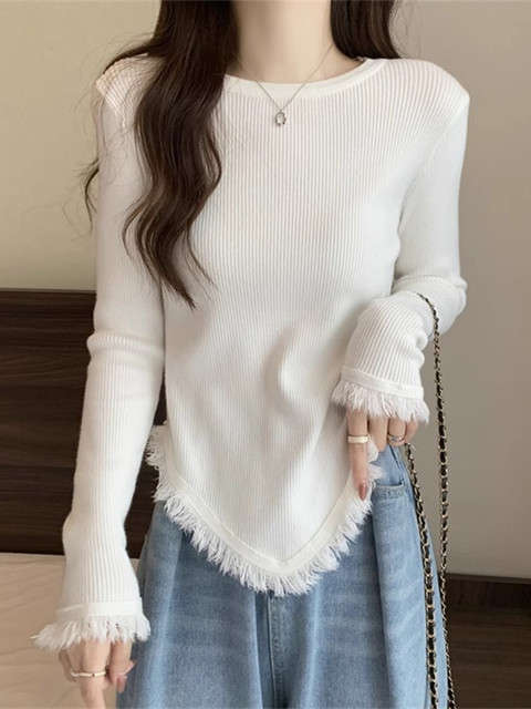 niche design with Autumn and Winter niche irregular short tassel top ...