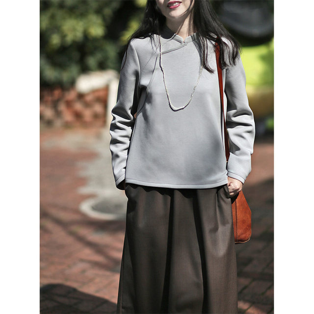 Paintings Traveling and Shui Original knitted top with velvet technique ...