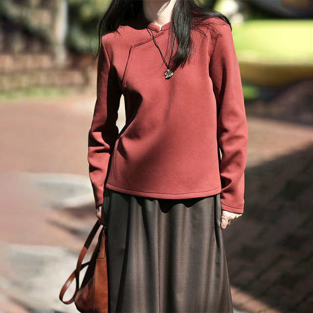 Paintings Traveling and Shui Original knitted top with velvet technique ...